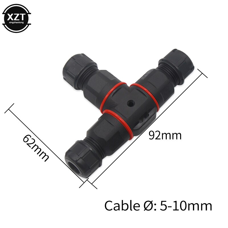 IP68 Waterproof T Type Connector 2 Pin 3 Pin Elect... – Grandado