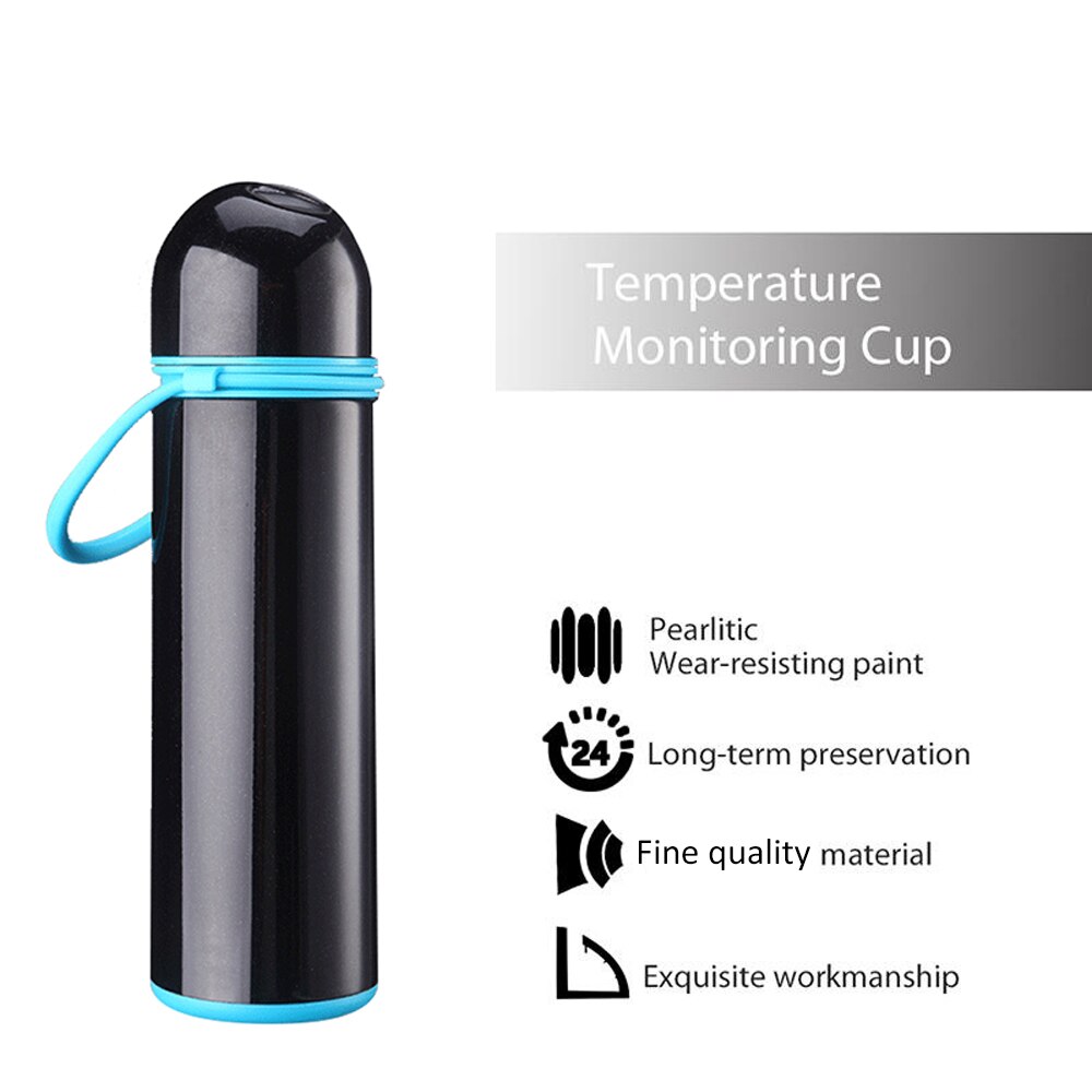 304 Stainless Steel Vacuum Thermos Cup Smart Tempe... – Grandado