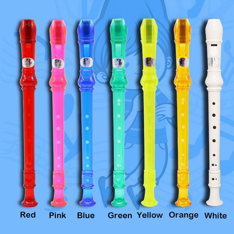 6 Holes Soprano Flute with Cleaning Stick Musical ... – Vicedeal