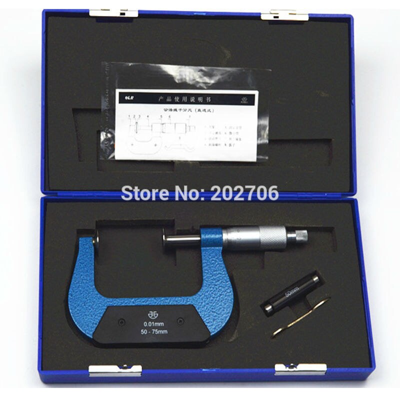 Qinghai 50-75Mm Disk Type Micrometer – Vicedeal