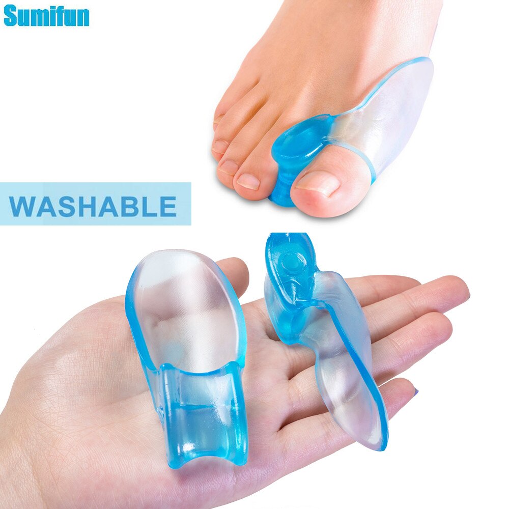 2/4/6Pcs Toe Separator Blue Soft Silicone Big Toe ... – Vicedeal