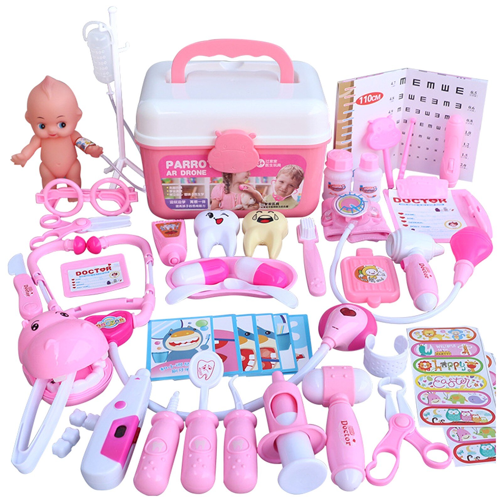 Kids Play Carry Set Case Education Role Play Toy K... – Grandado