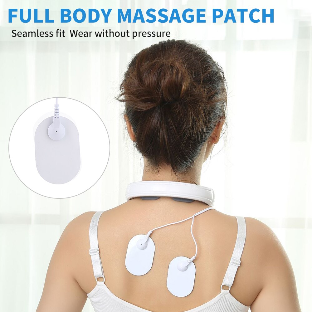 9 Modes Electric Neck Massager & Pulse Back EMS Th... – Vicedeal