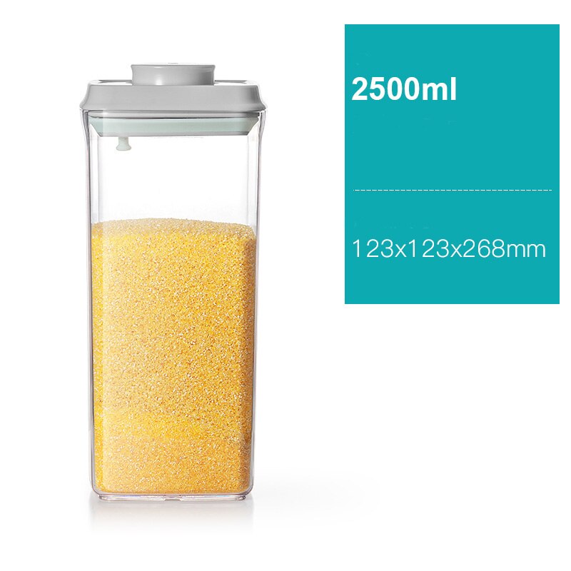 Airtight Food Storage Containers with One Key Pres... – Vicedeal
