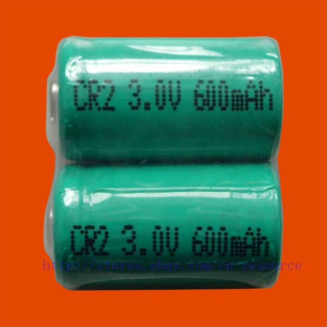 2 x Rechargeable CR2 CR-2 15270 3.0v Li-ion Batter... – Grandado