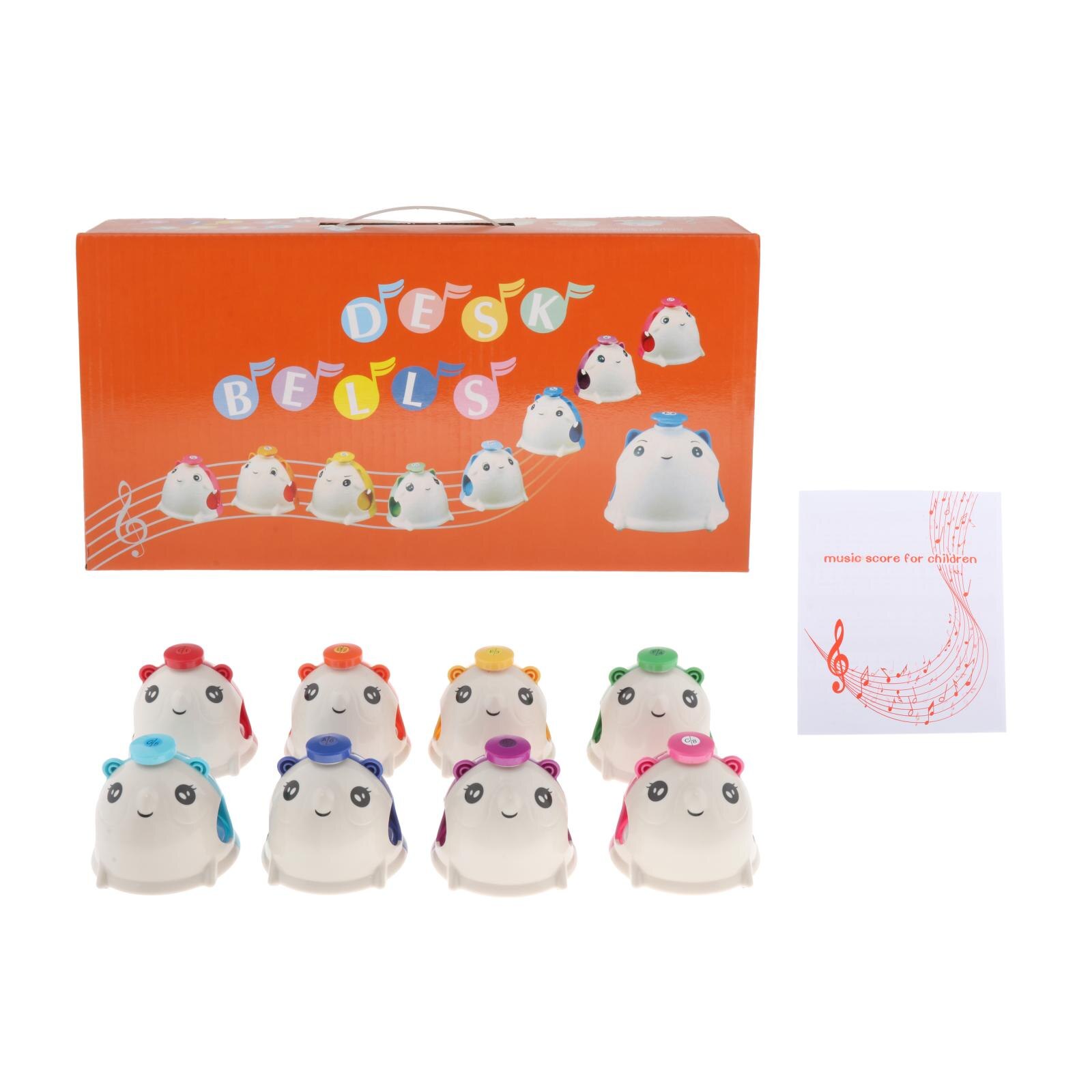 Lovely Mouse Shape Desk Bells 8-Note Steel Hand Be... – Vicedeal