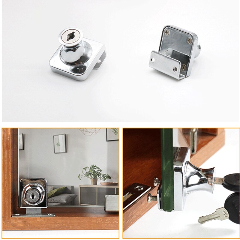KK&FING Single Open and Double Open Glass Lock... – Grandado