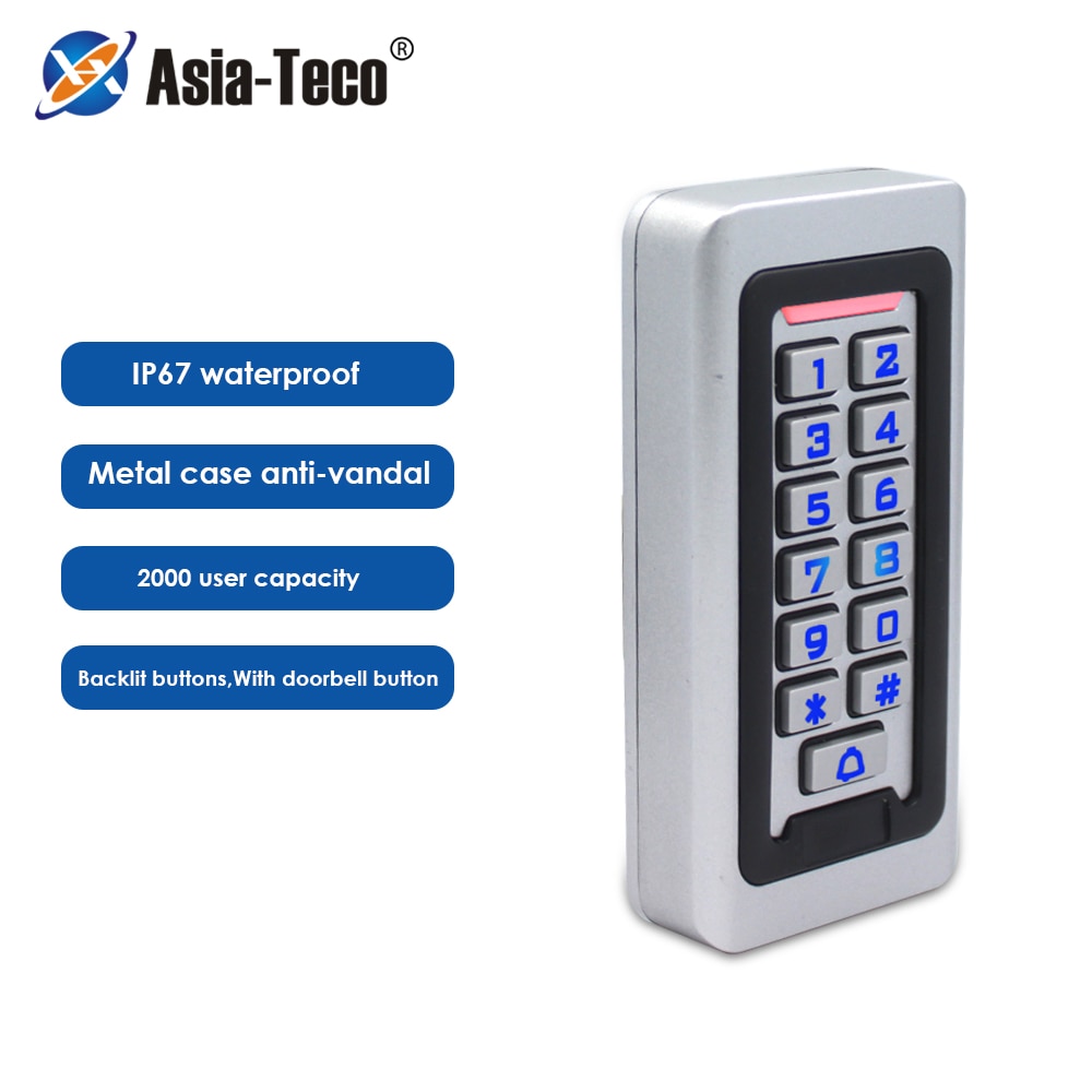 2000 User Backlight RFID Door Access Control Syste... – Grandado