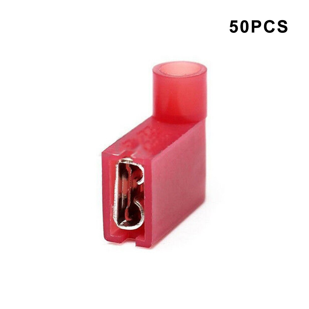 50PCS Red 22-18AWG Right Angle Flag Wire Female Sp... – Vicedeal