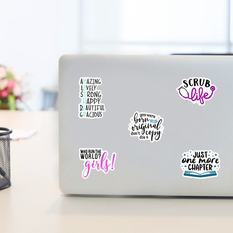 50 Uds. Letras en inglés, citas inspiradoras, lema... – Grandado