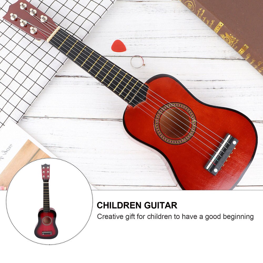 Inch Acoustic Guitar Small Size Portable Wooden Gu... – Grandado