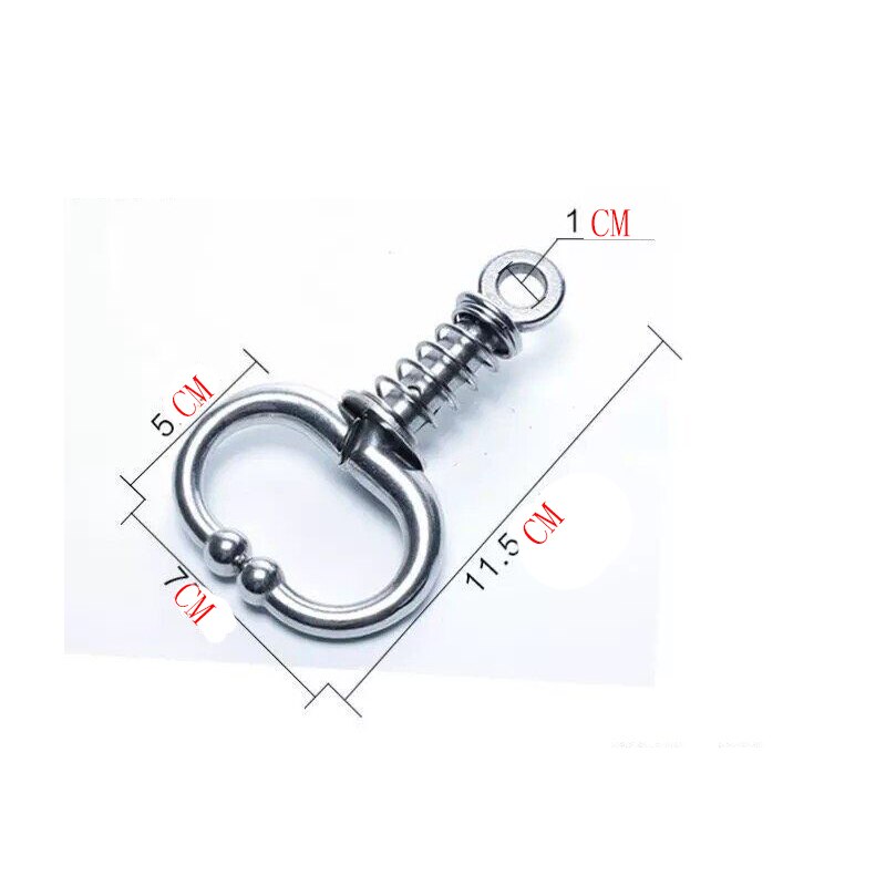 Livestock Cattle Stainless steel Bull Spring Nose ... – Grandado