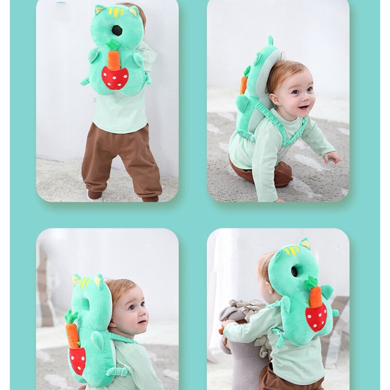 Baby Anti-Fall Pillow Baby Head Protector Pillow B... – Grandado