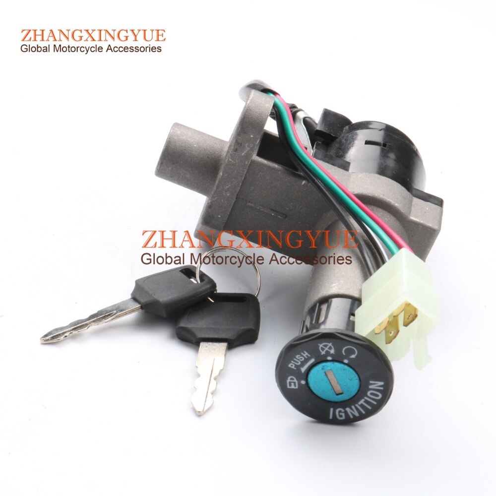 Key Ignition Switch Lock Set for GY6 50cc 150cc 25... – Grandado