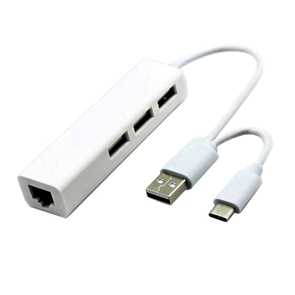 Portable Type-C USB2.0 Dual Plug Socket To USB Por... – Vicedeal