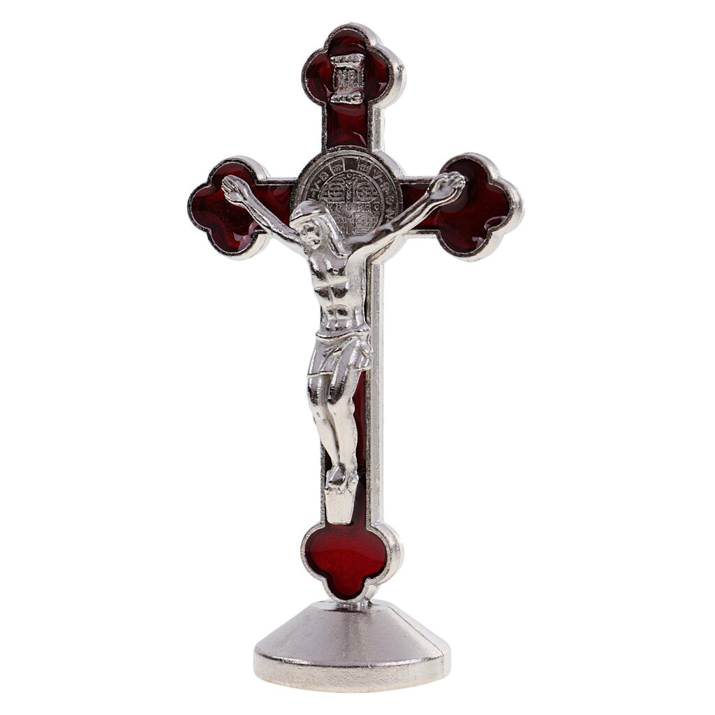 3.1 inch Metal Crucifix Model Jesus Christ Statue ... – Grandado