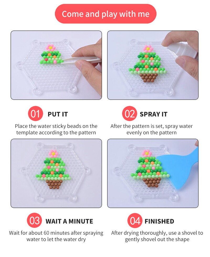 DIY Handmade Children'S Toy Water Sticky Bead 10 G... – Grandado