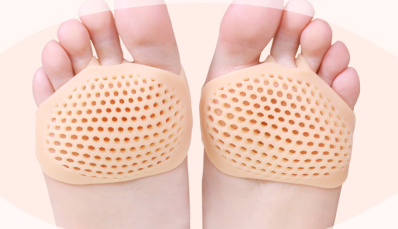 Silicone Padded Voorvoet Inlegzolen Antislip Besch... – Grandado