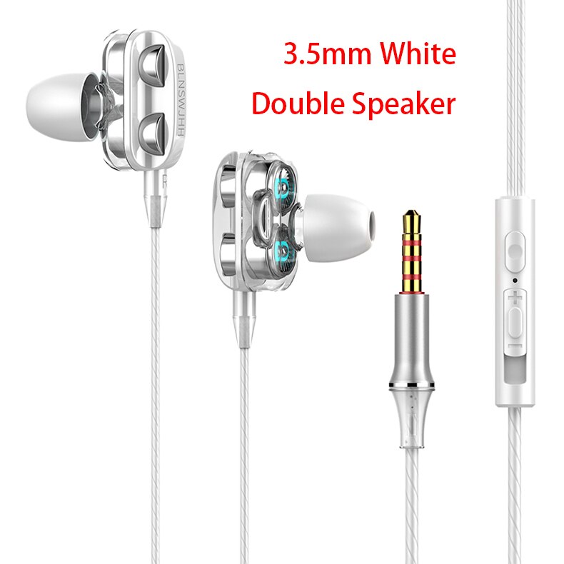 3.5mm/Type C Wired Headphones Stereo Earbuds Sport... – Vicedeal