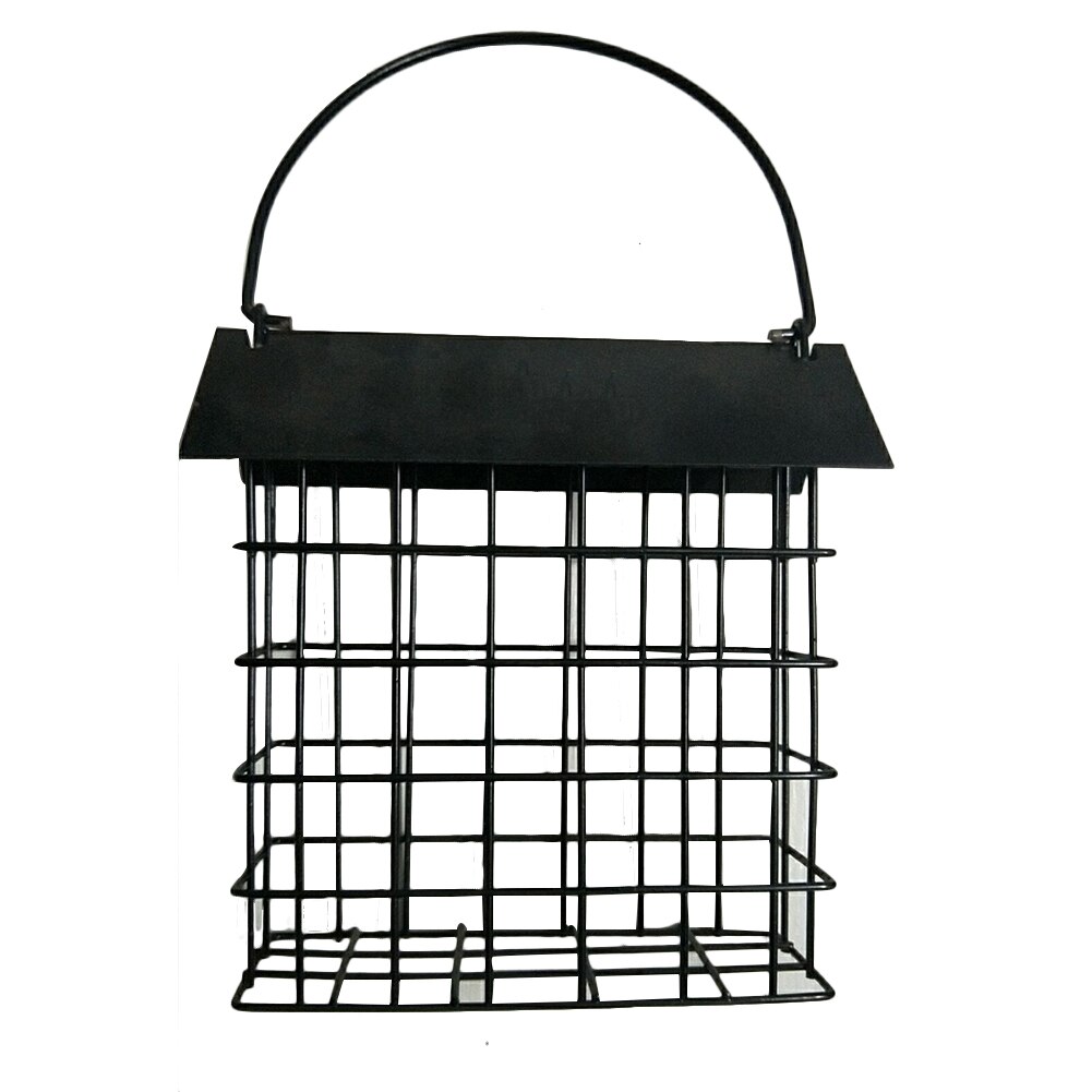 Bird Feeder Green Cube Cage Food Container Square ... – Grandado