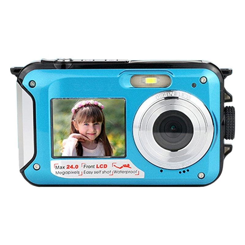 Digital Camera 24MP Dual-Sn Waterproof HD Digital ... – Grandado