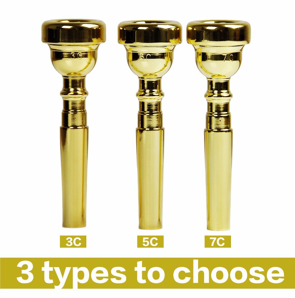 1Pcs Standaard 3C 7C Trompet Mondstuk Messing Muzi... – Grandado