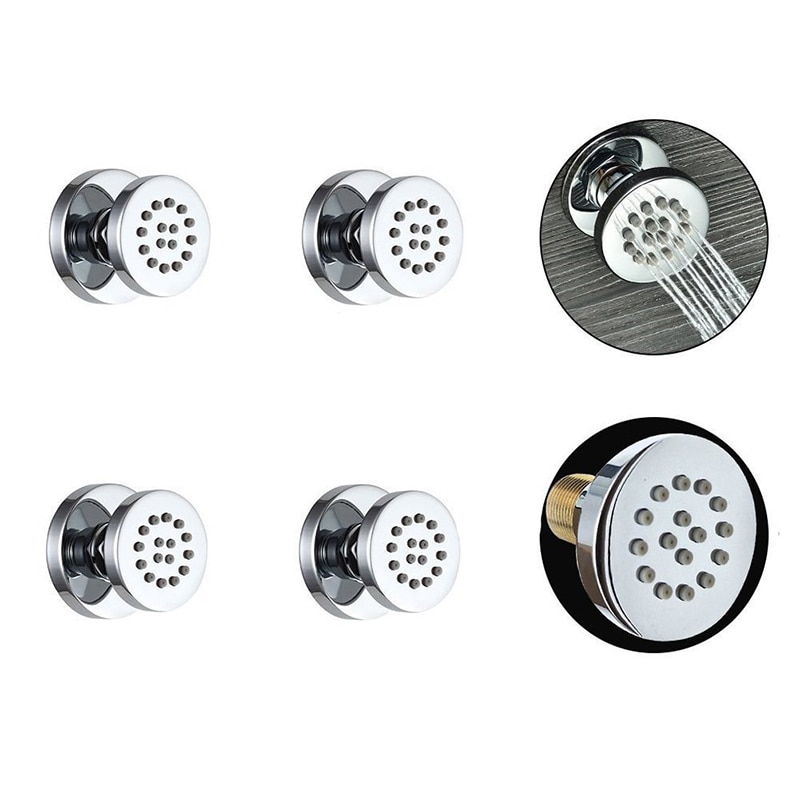 Household Bathroom Shower Head Round Body Sprays J... – Grandado