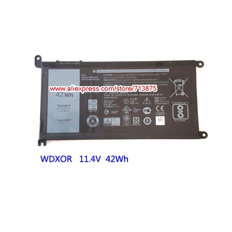 Genuine WDXOR Battery WDX0R T2JX4 for Dell Inspiro... – Vicedeal