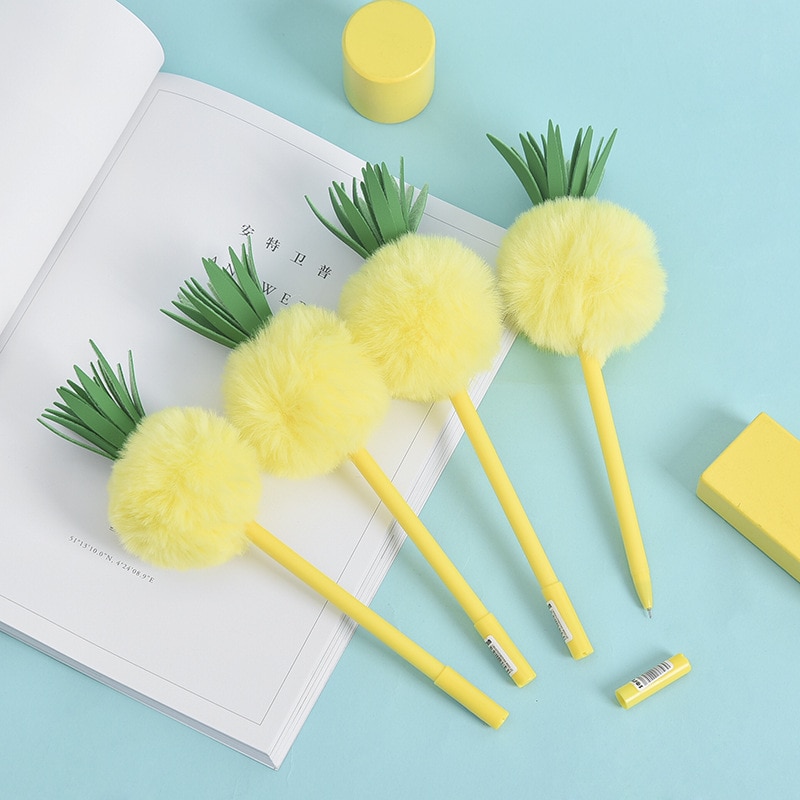 1PC Pineapple Gel Pen, school office supplier. – Grandado