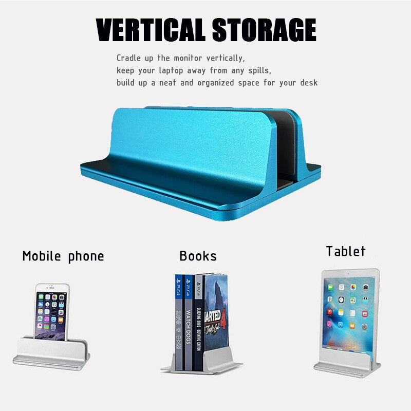 FSYIBA Universal Vertical Laptop Stand single/Doub... – Vicedeal
