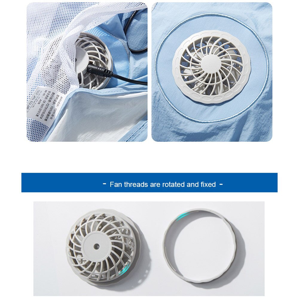 Fan Cooling Vest Summer Air Conditioning Clothing ... – Grandado