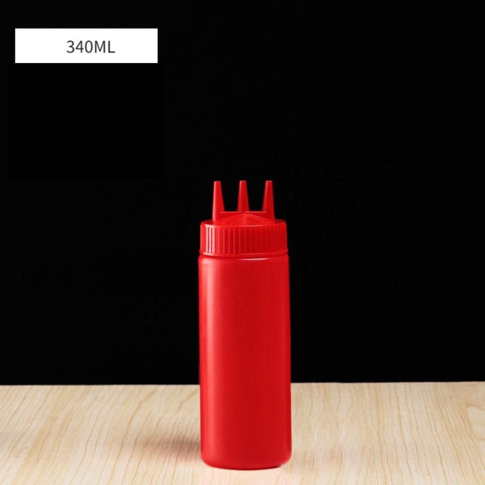 Gegradueerde Perssaus Fles Plastic Knijpbare Jam C... – Vicedeal