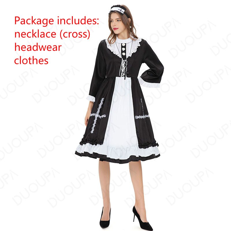 British Style Maid Dress Cosplay Animation World C... – Grandado