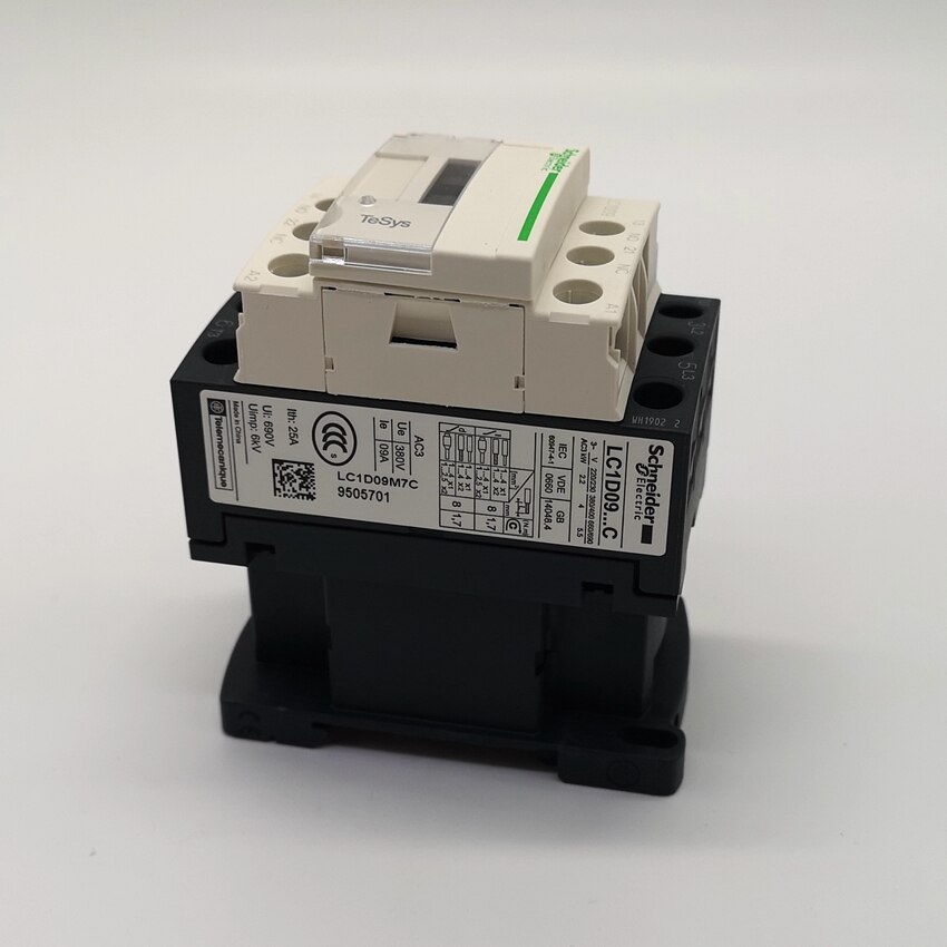 1 Uds Schneider AC contactor LC1D09M7C 9A AC220V – Grandado