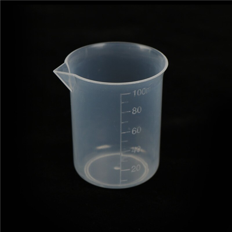 2x 100mL Clear Plastic Graduated Measuring Cup Jug... – Vicedeal