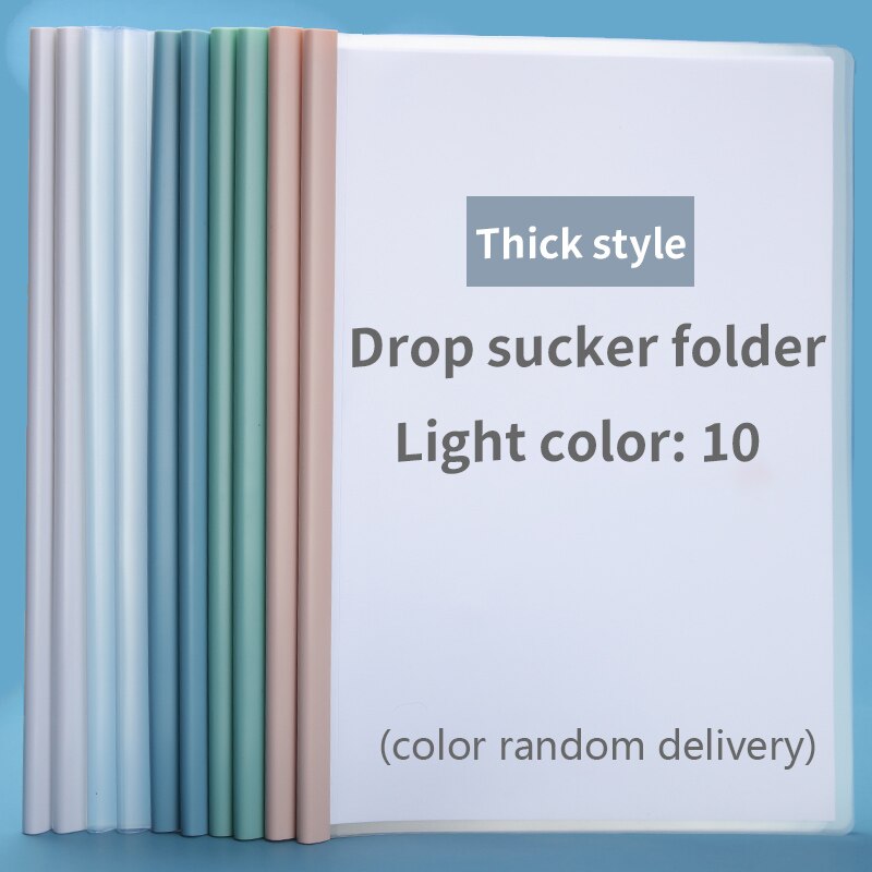 A4 Folder Draw Rod Clip File Test Paper Wallet Boo... – Grandado