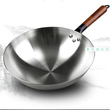 Chinese good thick Traditional Iron Wok Handmade L... – Vicedeal
