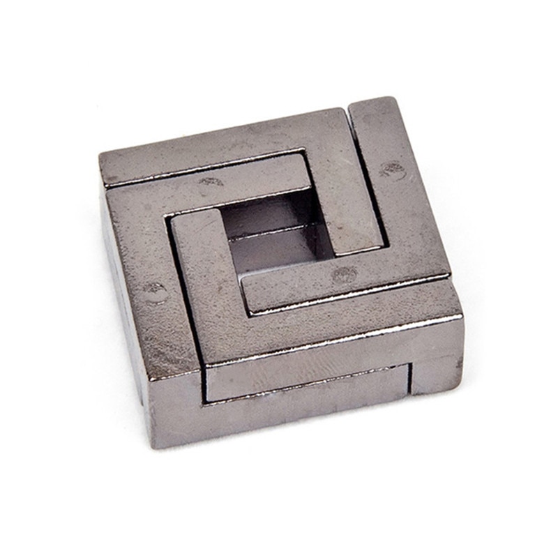 Alloy Square Lock Puzzle Brain Tester IQ Test Kids... – Grandado