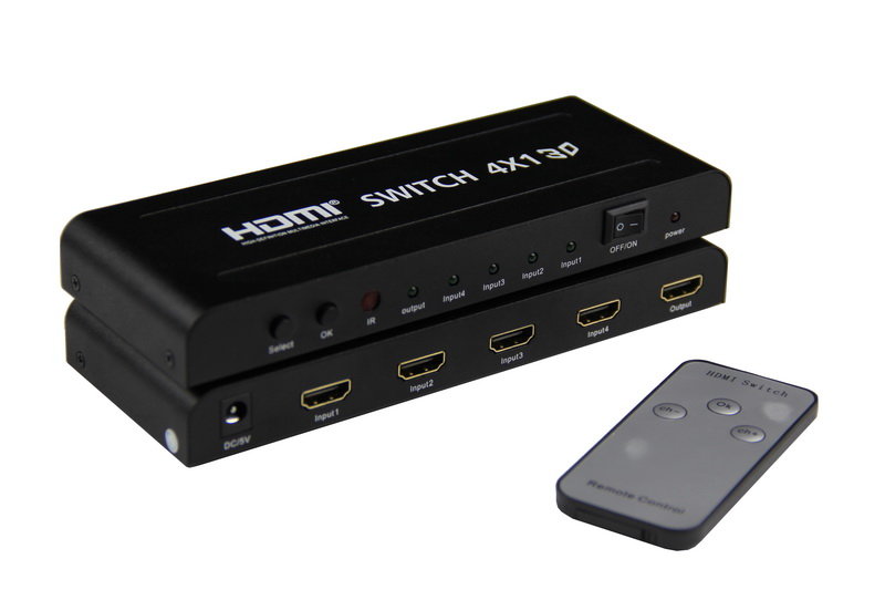 Switch HDMI Switch 4x1 4k2k PIP Yatek YK-0401P fun... – Grandado