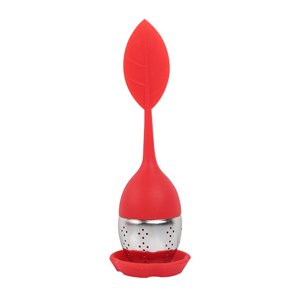 7 Color Sweet Leaf Silicone Tea Infuser Reusable S... – Vicedeal