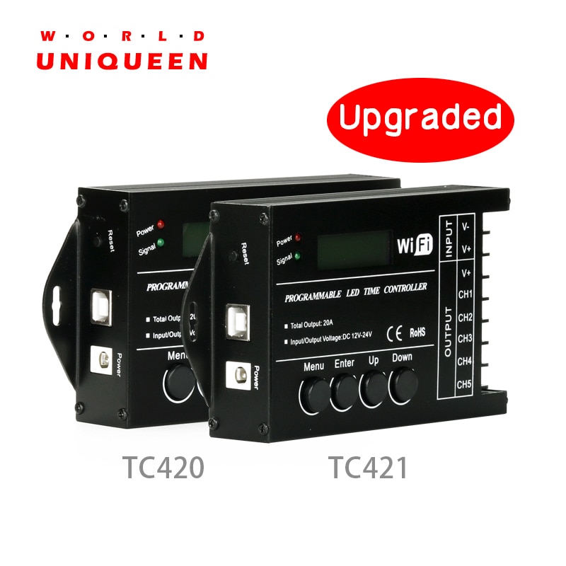 Verbeterde TC420 TC421 Tijd Programmeerbare 5 Ch O... – Vicedeal