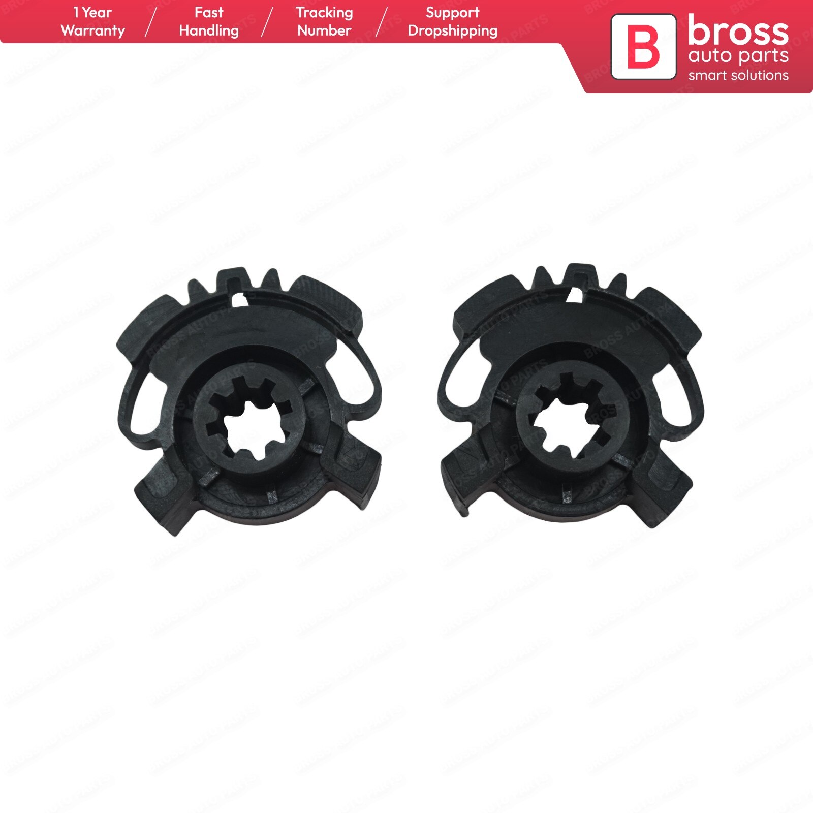 Bross Auto Parts BGE593 2X Heat AC Actuator Gear C... – Grandado