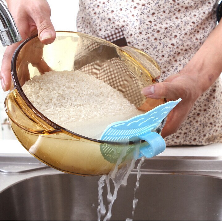 Glimlach Kan Clip Type Cleaning Rice Wassen Zeef A... – Grandado