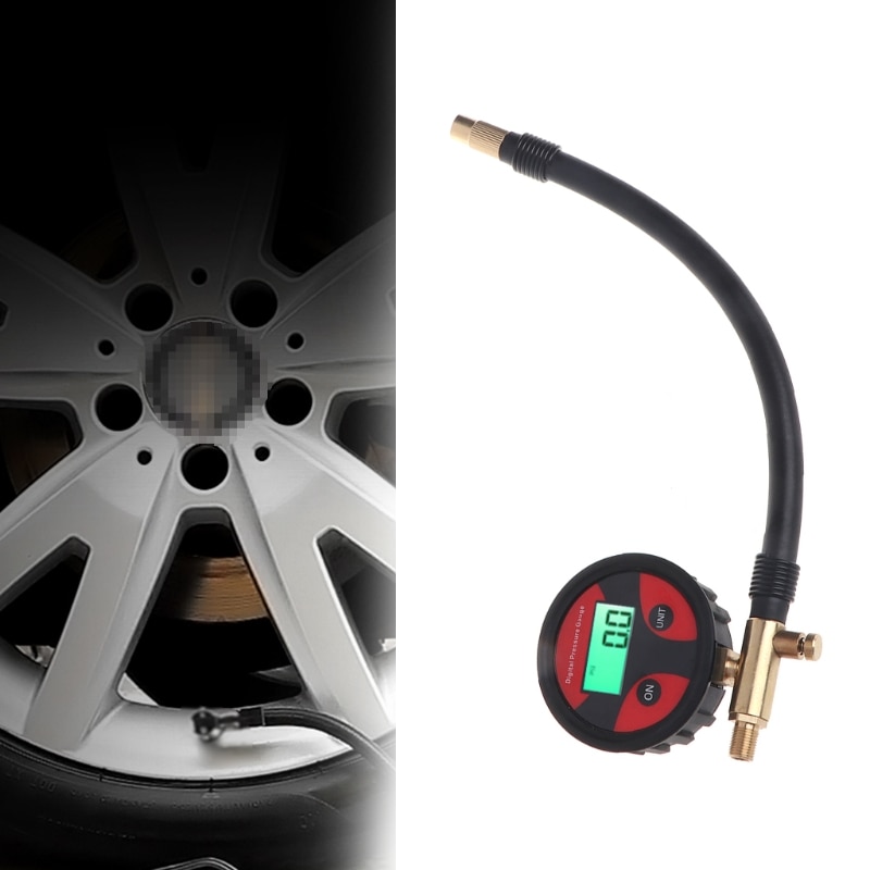 0-200 psi digitalt dekk lufttrykkmåler lcd manomet... – Grandado