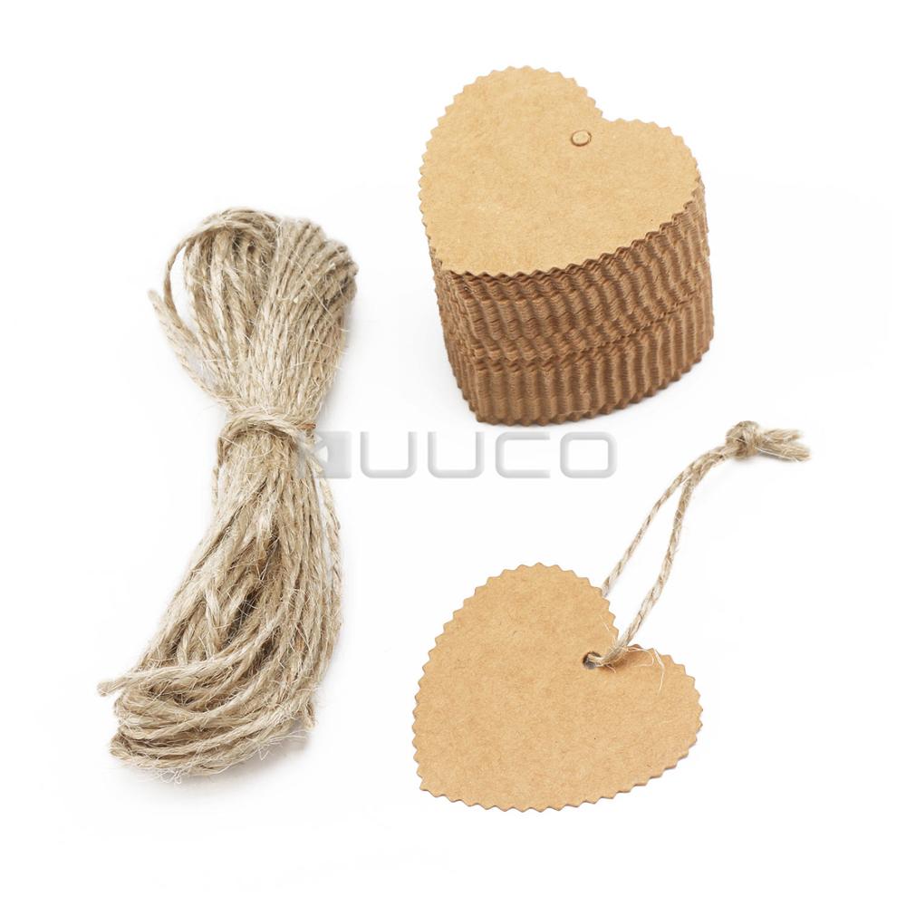 300 PCS/LOTO Paper Tags/Kraft Paper Tags Labels fo... – Grandado