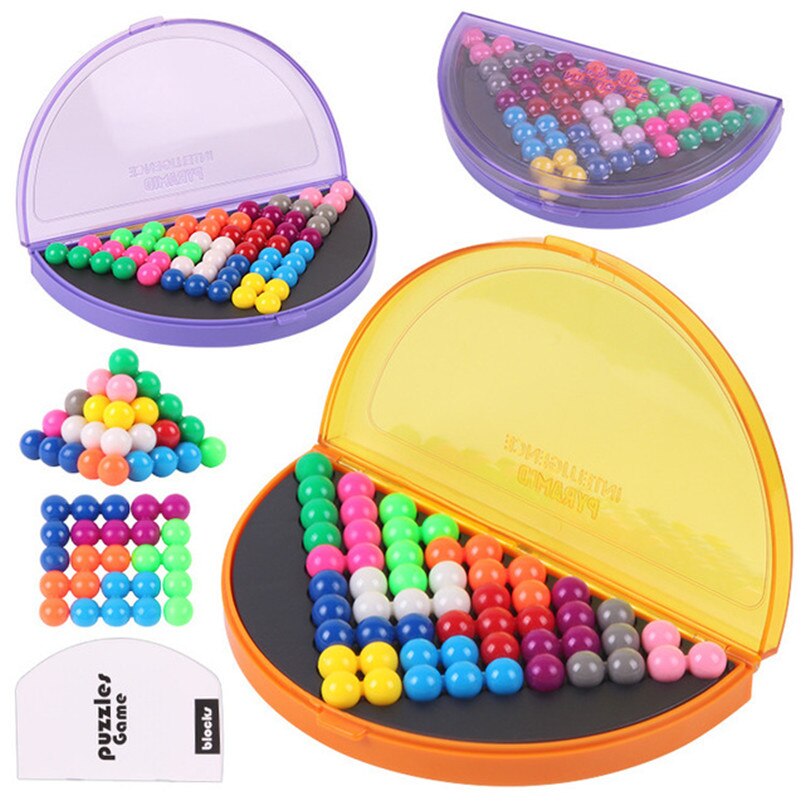 Logical Mind Game Wisdom Pyramid Plate 178 Challen... – Vicedeal