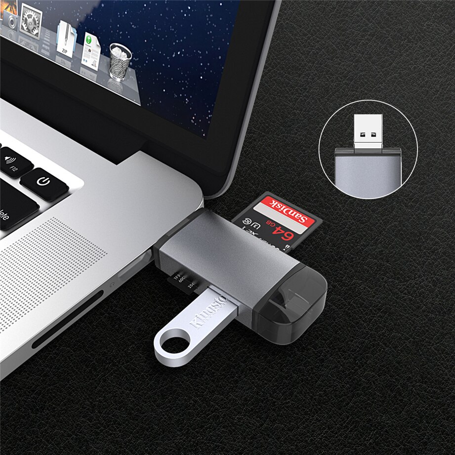 Grwibeou Kaartlezer Micro Usb 2.0 Type C Naar Sd M... – Grandado