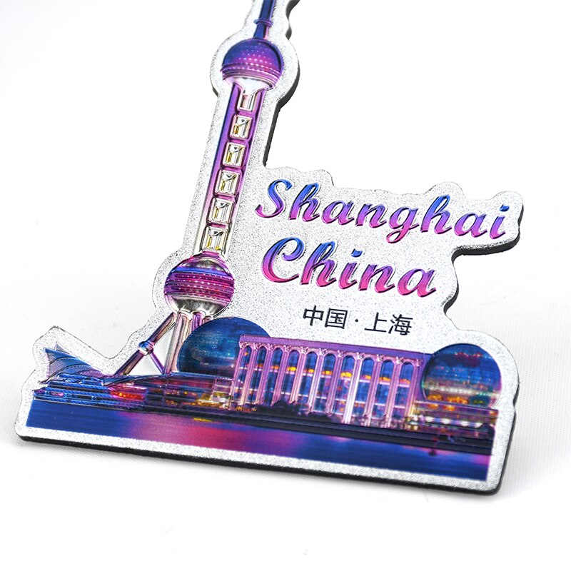 Shanghai Fridge Magnet Souvenir City Decor Shangha... – Grandado