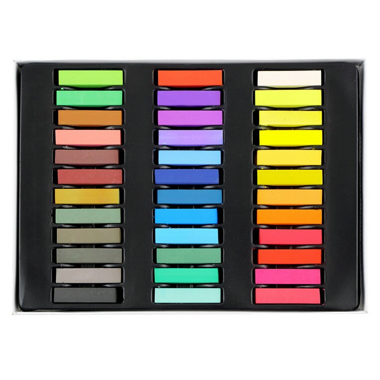 6/12/24/36 Pcs/set Hair Chalk One-time Temporary H... – Grandado
