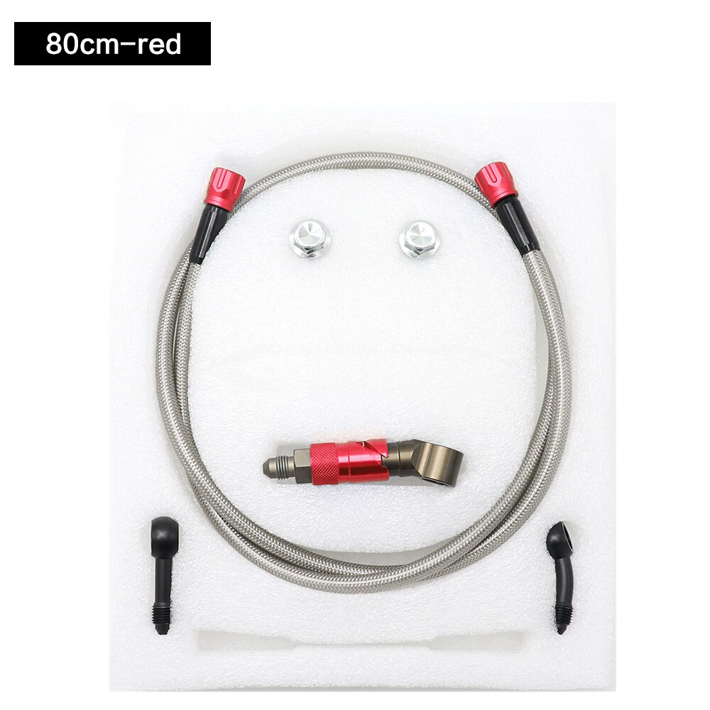 CNC aluminum alloy AN3 brake line oil quick releas... – Grandado